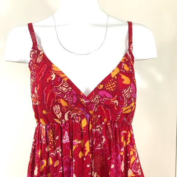 Tramp | Dresses | Tramp Sleeveless Triered Floral Maxi Dress | Poshmark